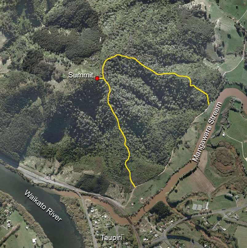 Taupiri Track map – Number 8 Network